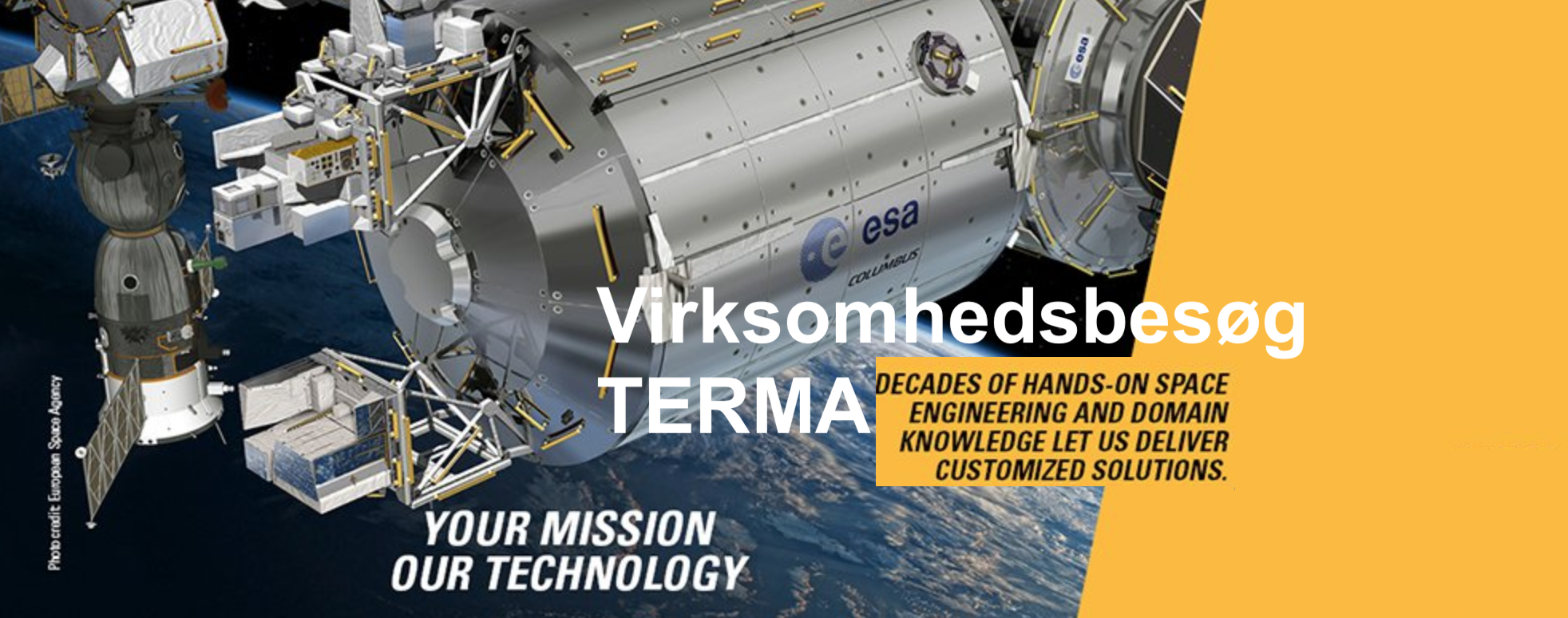 Virksomhedsbesøg hos Terma den 30 april | snu.dk